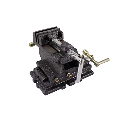 Compound vise for drill press store